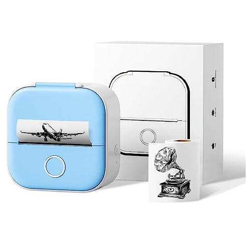Mini Thermal Printer, Inkless Bluetooth Pocket Printer for Prints Pict ...