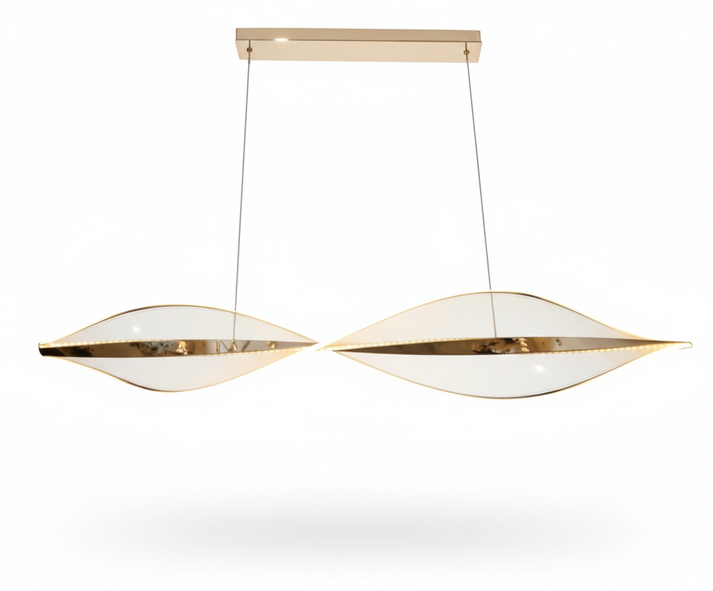 Gold Acrylic LED Chandelier | D6131 – 8M Lights