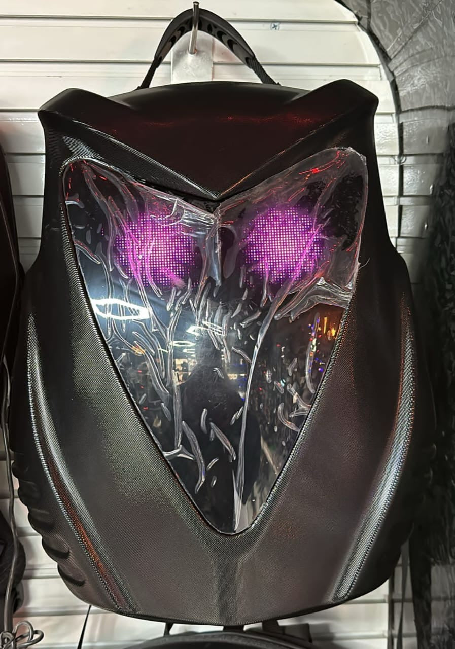 LB02B Backpack With App Working, Laptop Bag Motorcycle Riding Backpack ...