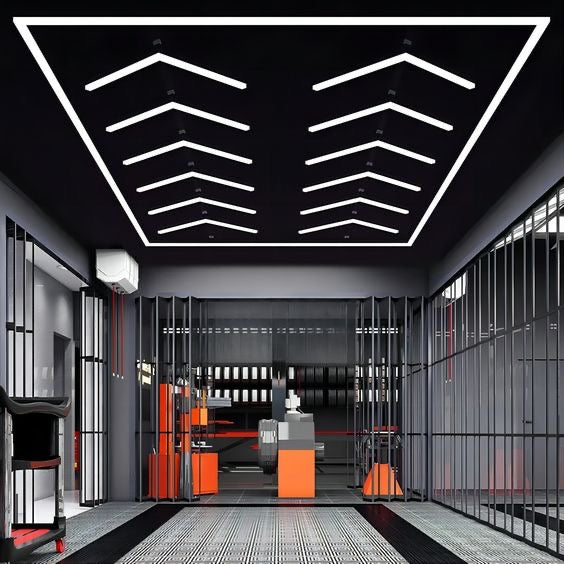 Gym Profile Lights | Arrow with Boarders | (Set C) – 8M Lights