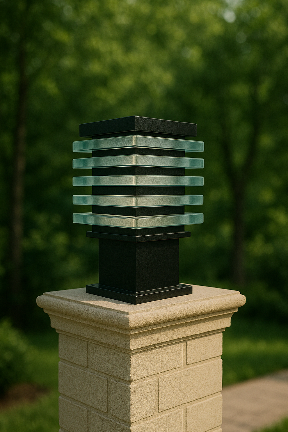 Gate Light Outdoor Lamp (ICE CUBE ) – 8M Lights